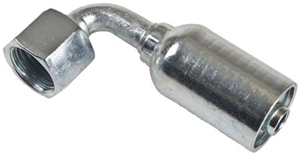 1 INCH HOSE X 1-7/16 INCH - 12 ORFS FEMALE ELBOW - 90 SWIVEL - ToughAG