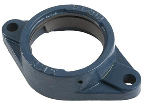 2 HOLE C.I. BEARING FLANGE 80MM - ToughAG