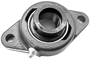 OEM STYLE TWO-BOLT FLANGE ASSEMBLY WITH CAST IRON HOUSING FOR COTTON STRIPPER - 1-1/4 inch ROUND ...