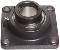 TIMKEN 4 HOLE FLANGE UNIT WITH 1-3/8 inch BEARING - TRIPLE LIP SEAL - ToughAG